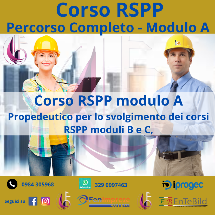 RSPP MODULO A :: Benedetto-Formazione